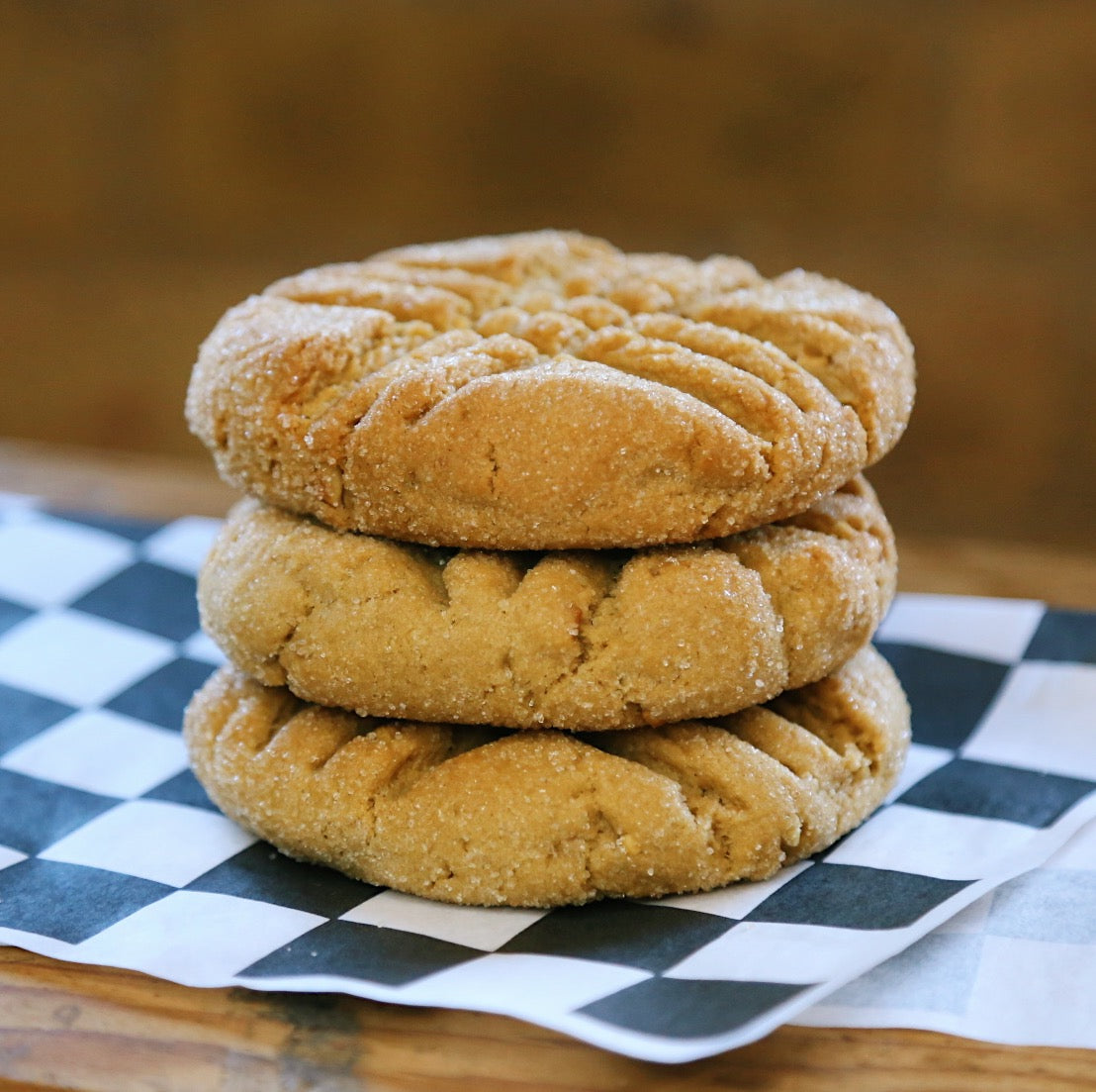 Assorted Quarter Pound Vegan Cookies - 6 Pack Peanut Butter & Double C ...