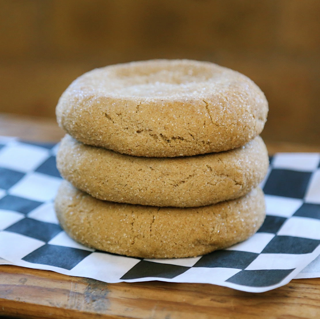 Assorted Quarter Pound Vegan Cookies - 6 Pack Snickerdoodle & Oatmeal ...